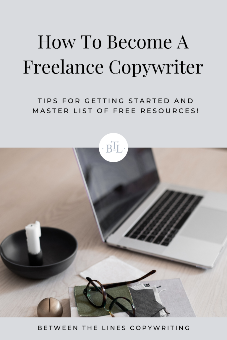 How To Become A Freelance Copywriter: Tips And Resources ...