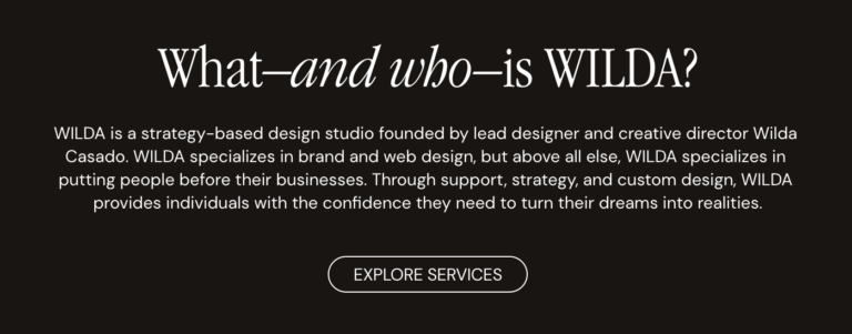 The WILDA Project - betweenthelinescopy.com