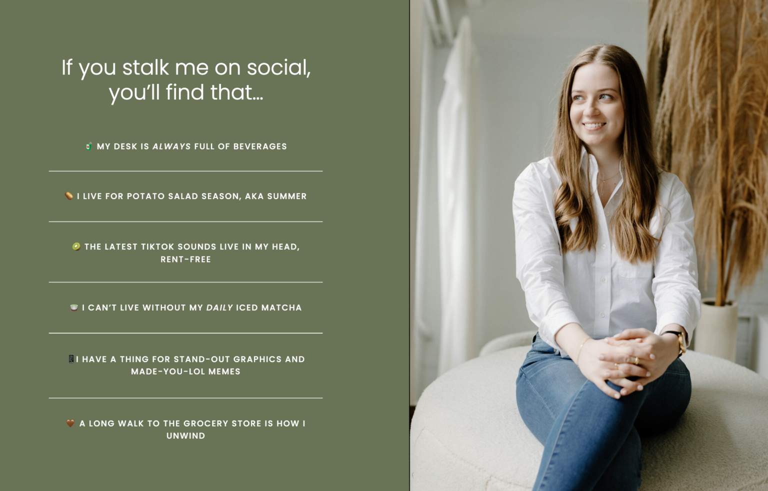 How To Add Personality To Your About Page - betweenthelinescopy.com