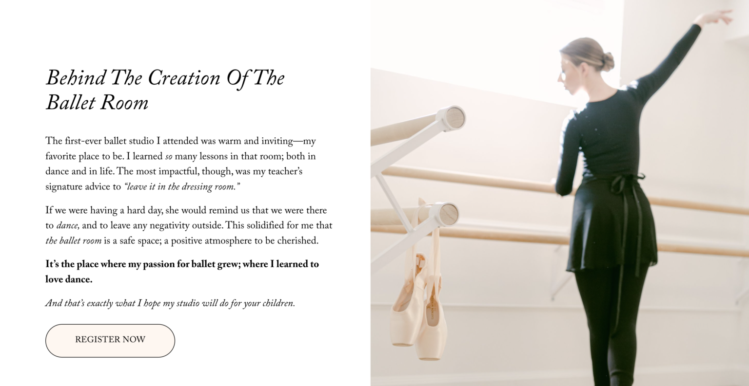 How To Add Personality To Your About Page - betweenthelinescopy.com