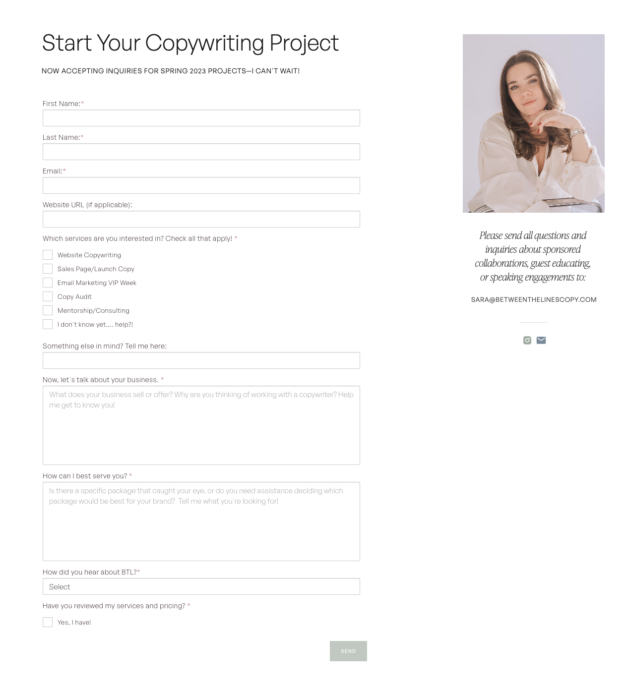 How To Write Your Contact Page (Cuz, Yeah, It Matters ...